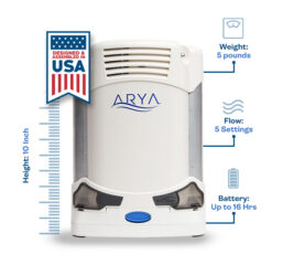 Arya O2 – The premier manufacturer of portable oxygen concentrators